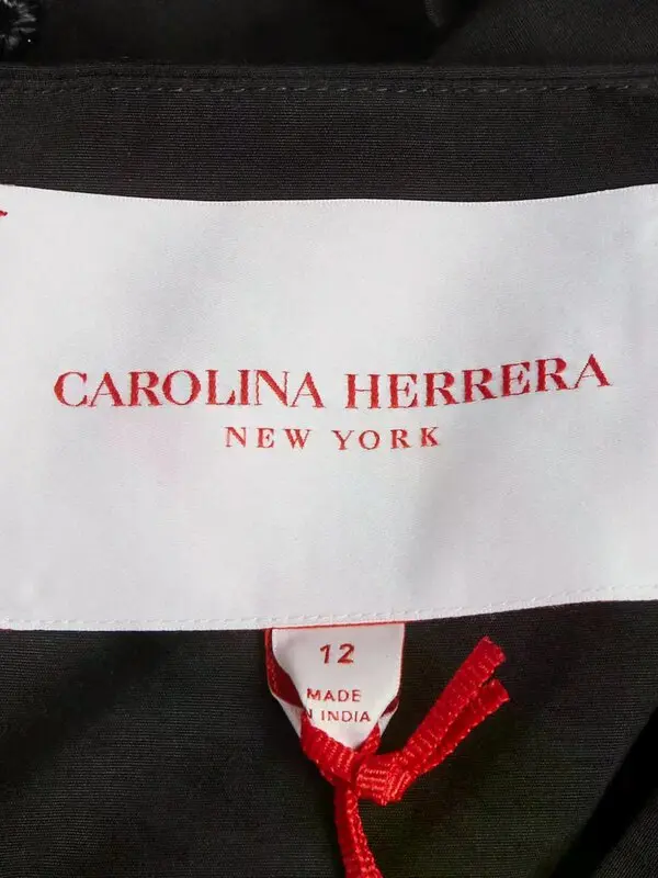 Carolina Herrera Poplin Midi Dress