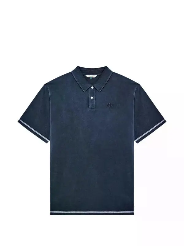MALBON Fairway Overdyed Polo Shirt
