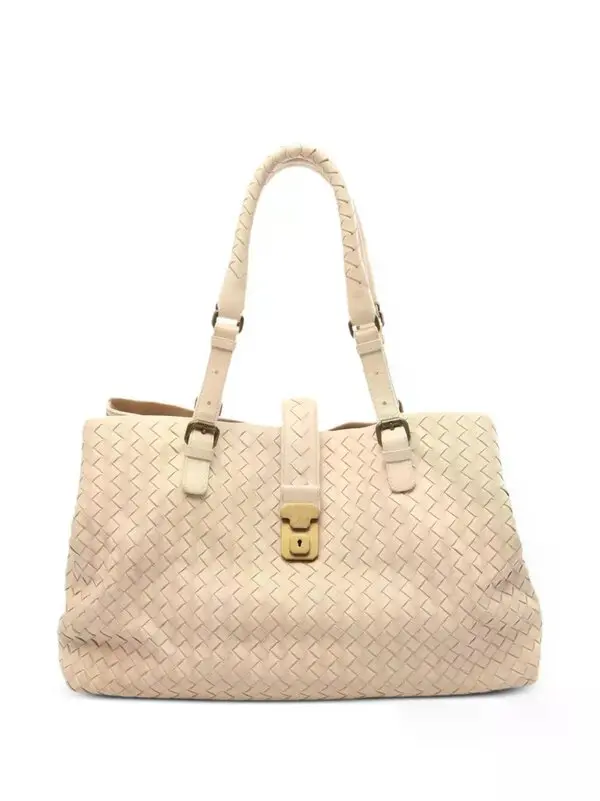 Bottega Veneta 2000s Intrecciato Tote Bag