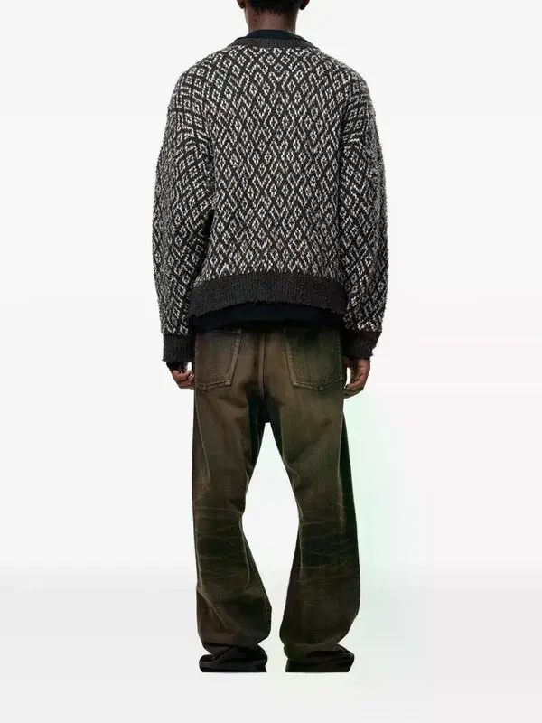 Mihara Yasuhiro Layered Knit Sweater