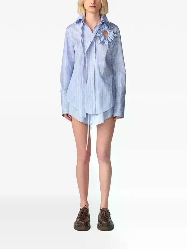Monse Sunflower-detail Striped Blouse