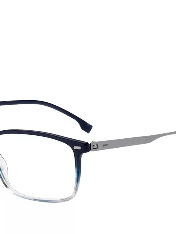 BOSS Rectangle Frame Eyeglasses