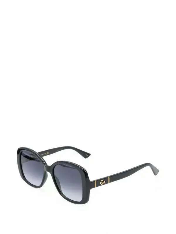 Gucci 2020s Square-frame Sunglasses - Black