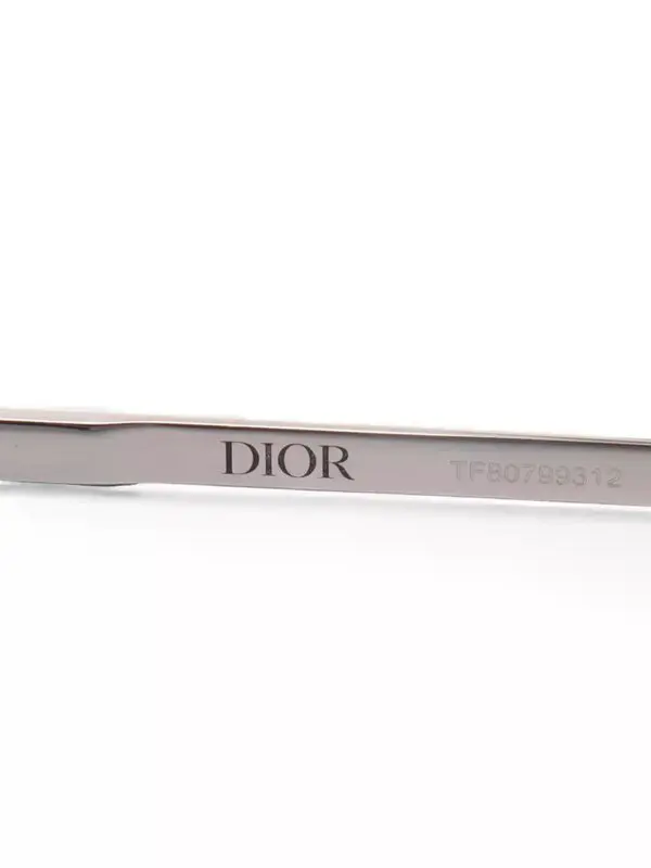 Dior 2010s Cd Diamond Pilot Sunglasses