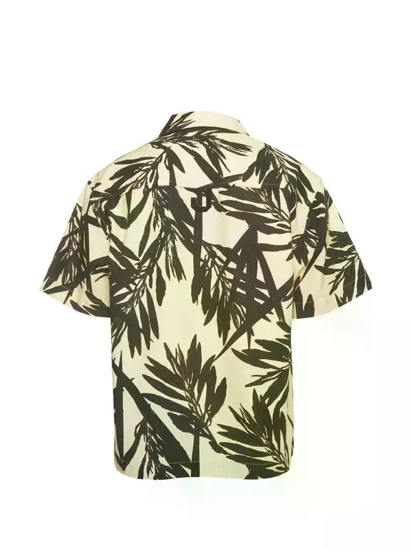 Jacquemus Foliage-print Bowling Shirt