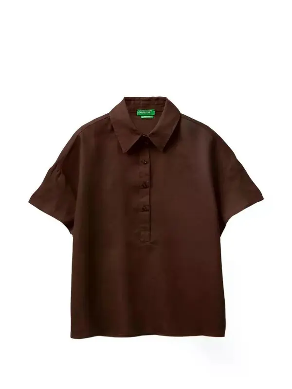 BENETTON Short-sleeved Polo Blouse