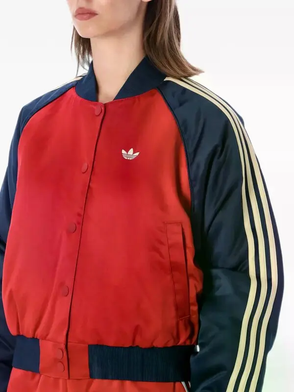 Adidas Satin-finish Bomber Jacket