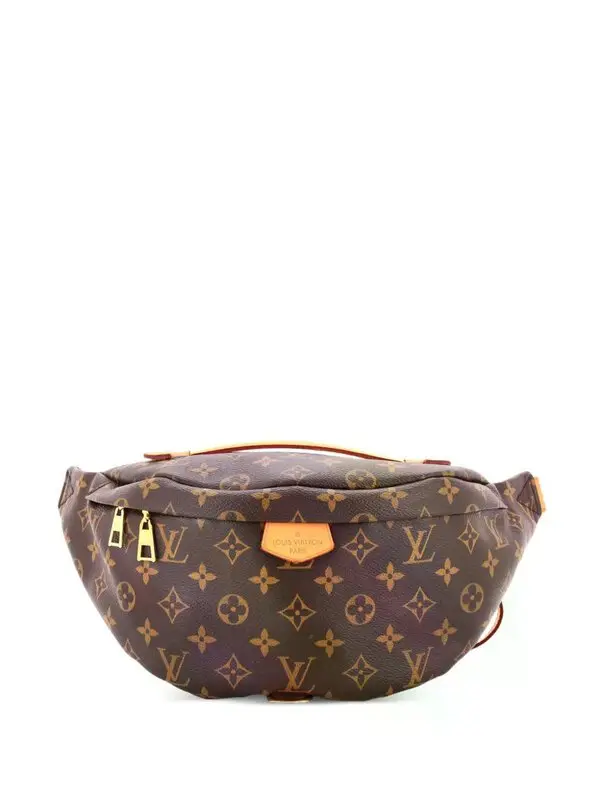 LOUIS VUITTON Monogram Canvas Belt Bag - Brown