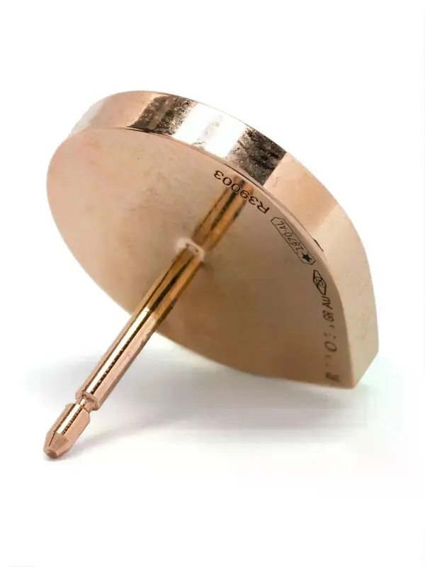 REPOSSI Antifer Single Earring In Rose Gold And Onyx