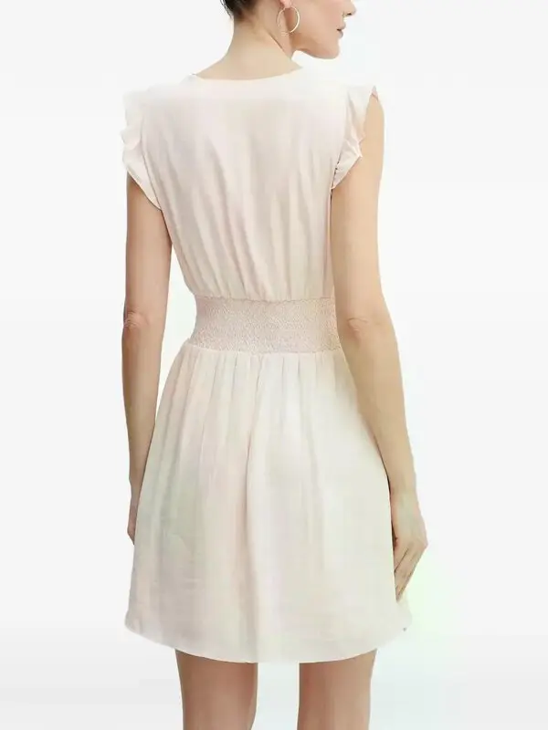 MORGAN Rwany Ruffled Wrap-style Mini Dress