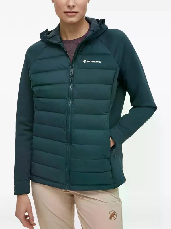 MONTANE Quilted Hooded Jacket - Blue