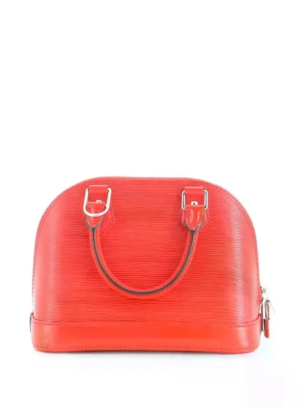 LOUIS VUITTON Alma Handbag Epi Leather Bb Satchel