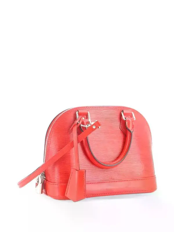LOUIS VUITTON Alma Handbag Epi Leather Bb Satchel