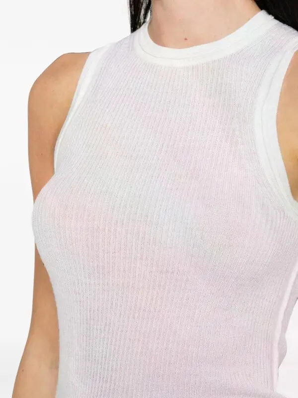 EMERSON RENALDI Ribbed-knit T-shirt