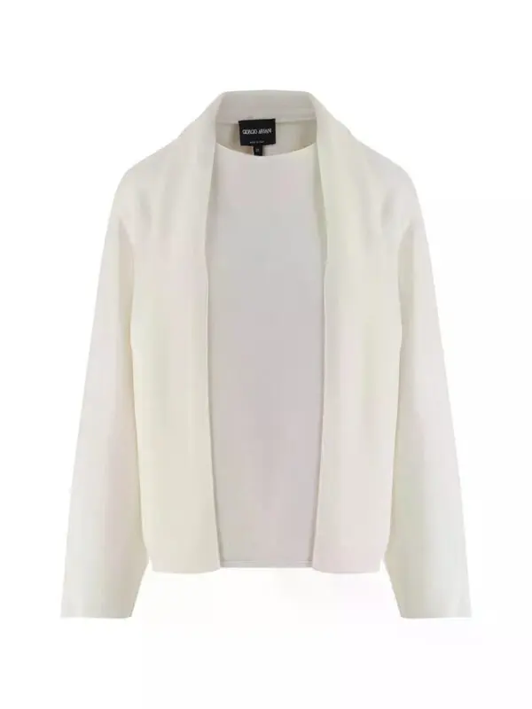 Giorgio Armani Shawl Lapel Wool Sweater
