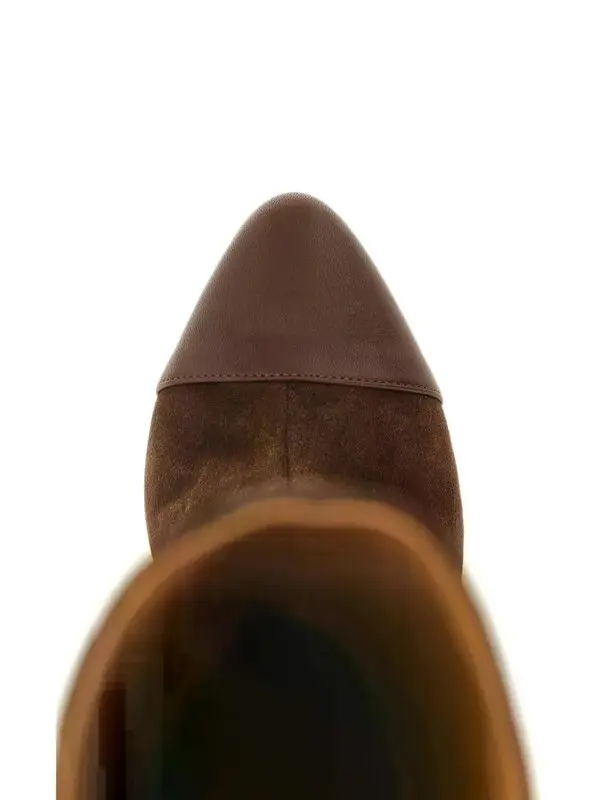 ODISSI Lia Panelled Suede Boots