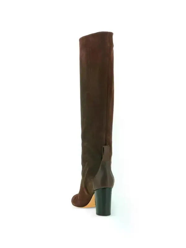 ODISSI Lia Panelled Suede Boots
