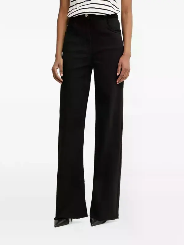 MORGAN High-waist Wide-leg Jeans
