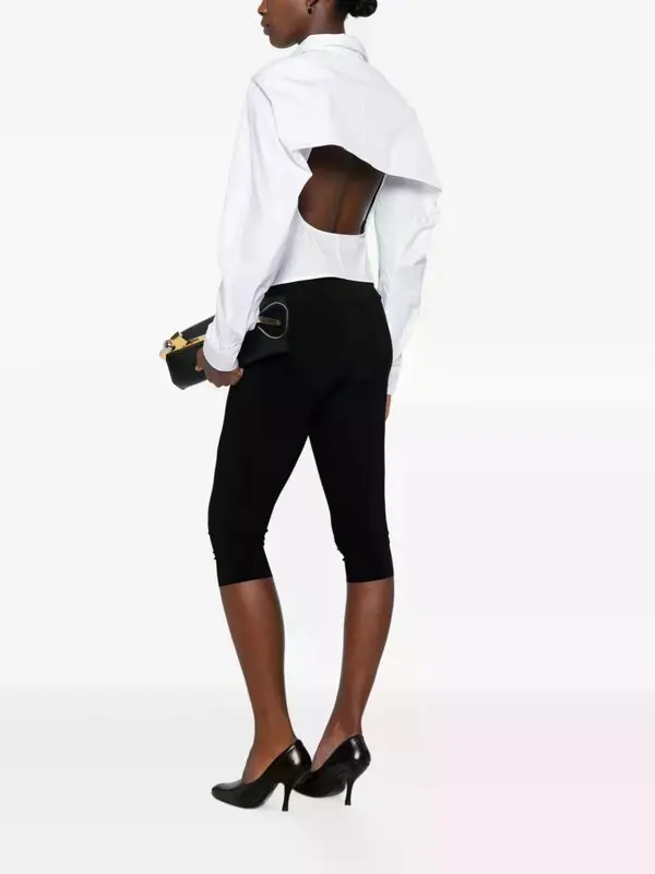 Jacquemus The Tulip Cut-out Back Shirt