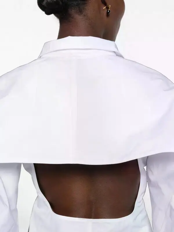 Jacquemus The Tulip Cut-out Back Shirt