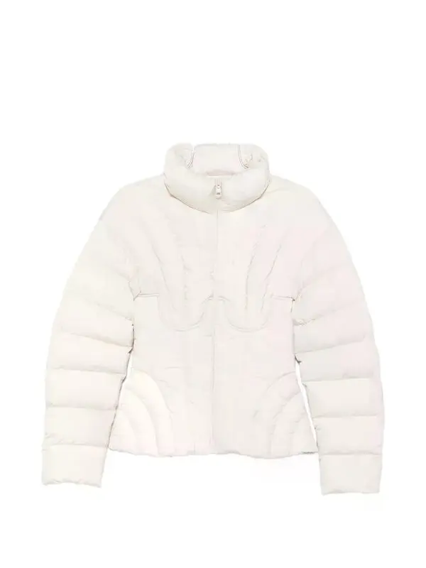 Elisabetta Franchi Quilted High-neck Jacket