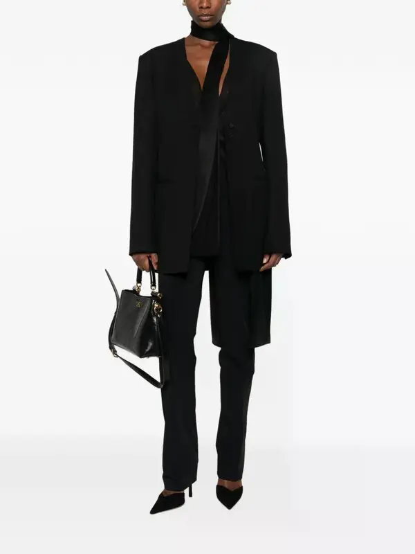 Elisabetta Franchi Pressed-crease Trousers