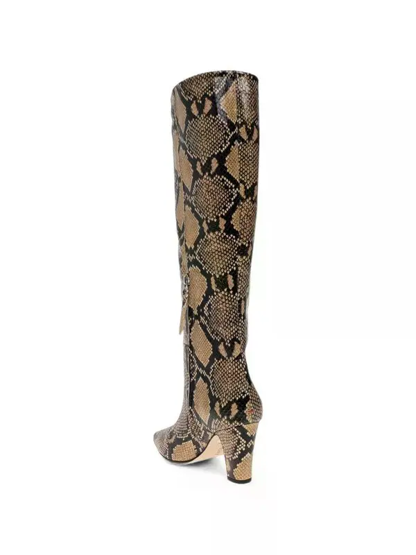 AeydĒ Silva Snake-print Boots