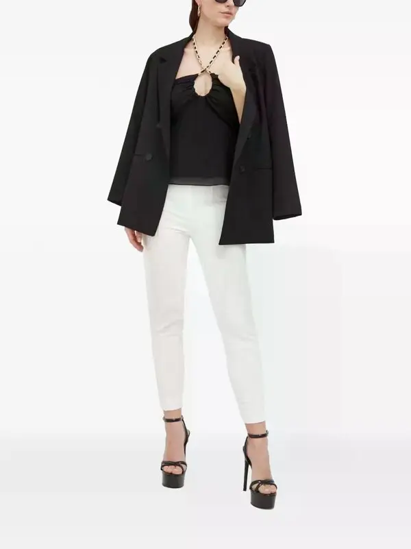 MORGAN Chain-link Halterneck Top