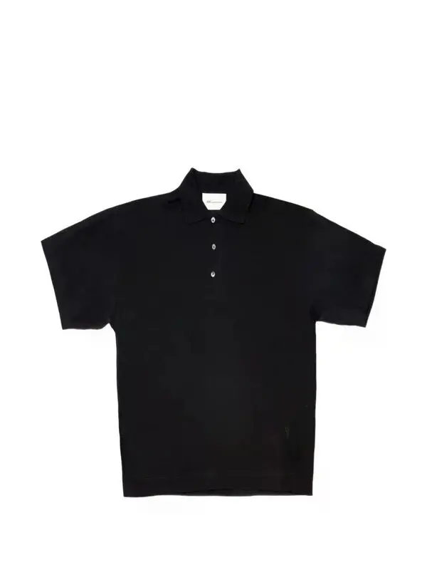 AMI Paris De Cœur Polo Shirt - Black
