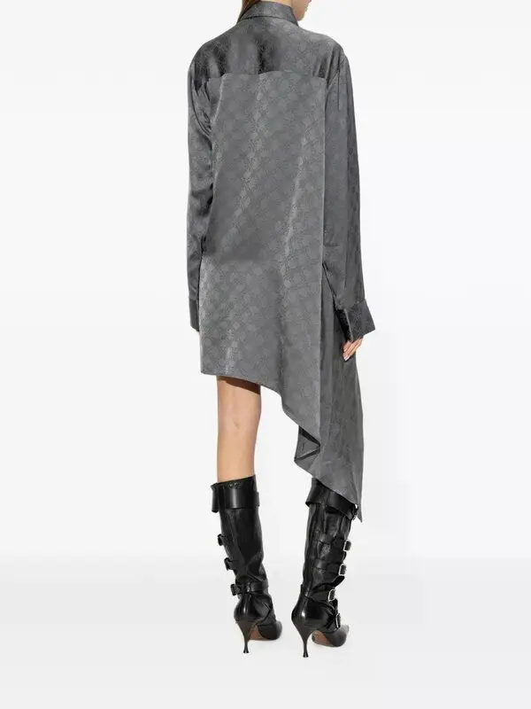 Off-White Monogram Asymmetric Dress