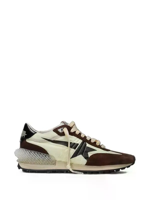 GOLDEN GOOSE Marathon Star-patch Sneakers - Neutrals