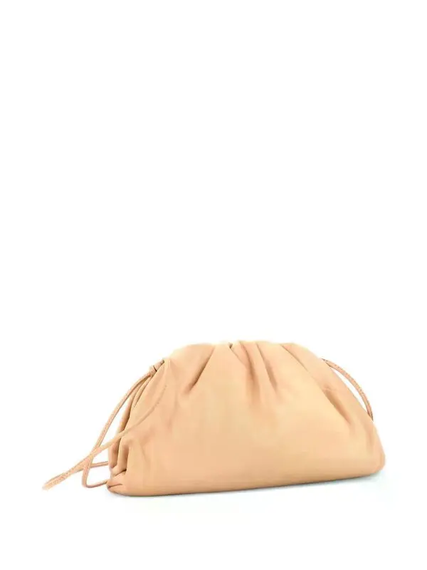 Bottega Veneta The Pouch Leather Mini Crossbody Bag - Neutrals