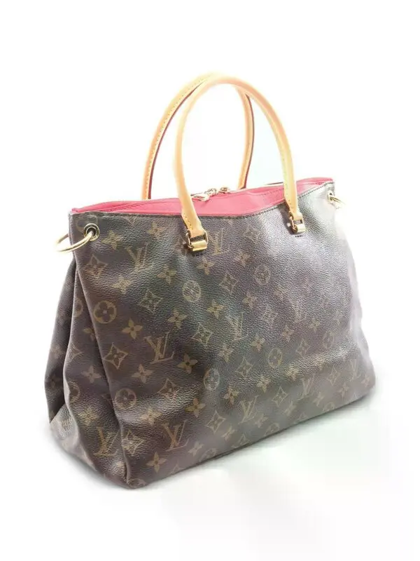 LOUIS VUITTON Pallas Monogram Tote Bag - Brown