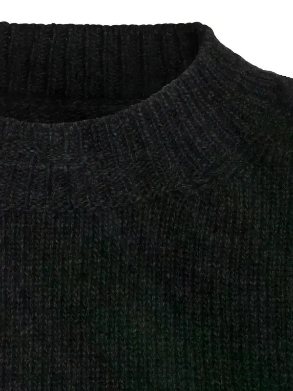 MAISON MARGIELA Logo-embroidered Crew Neck Sweater