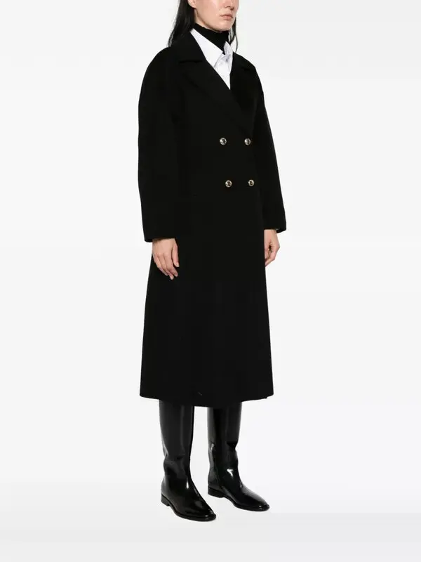 Maje Double-breasted Tailored Coat
