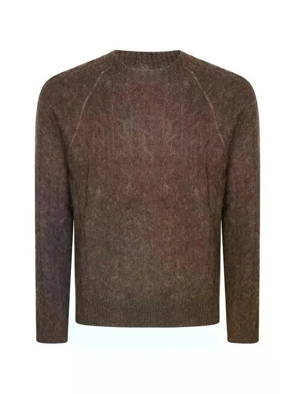 DIANA STUDIO Cable-knit Raglan-sleeve Sweater