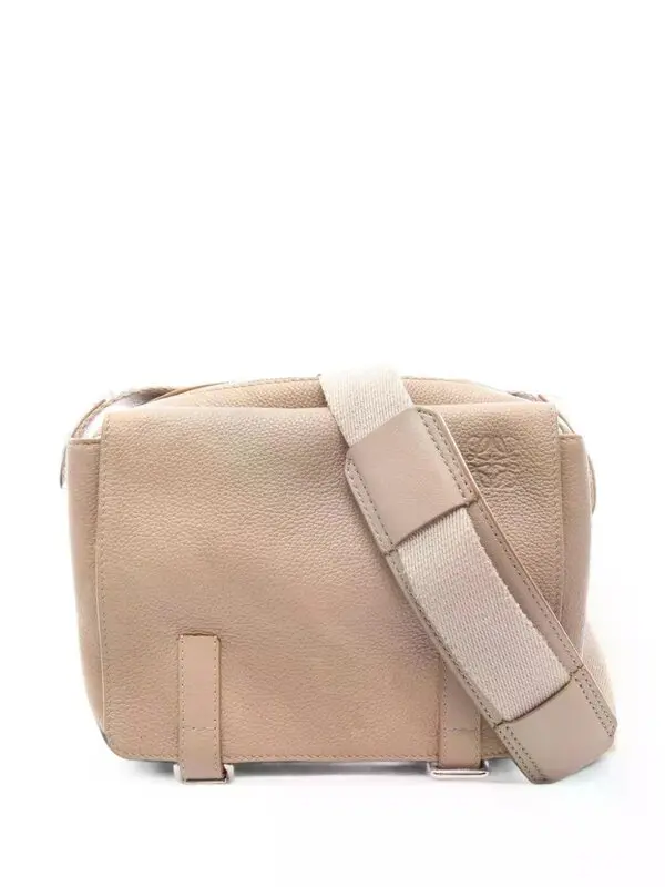 Loewe 2010s Small Military Messenger Bag - Neutrals