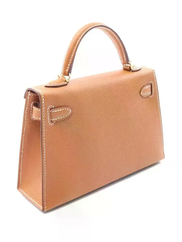 Hermès 2023 Mini Kelly Handbag - Brown