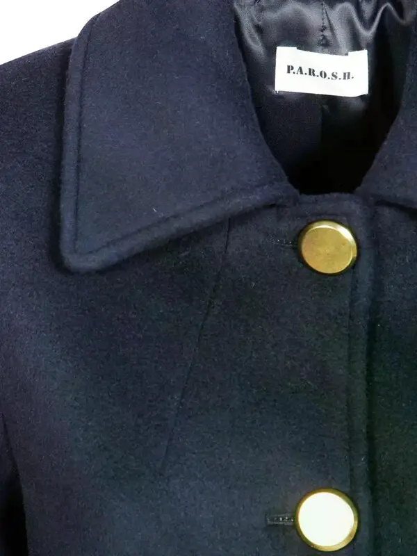 P.a.r.o.s.h Button-up Wool Coat