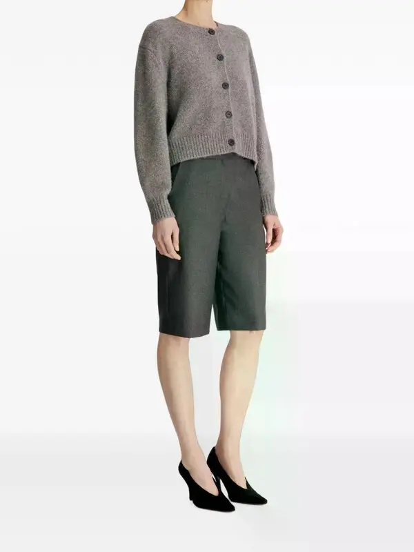 Loulou De Saison Robi Virgin Wool Shorts