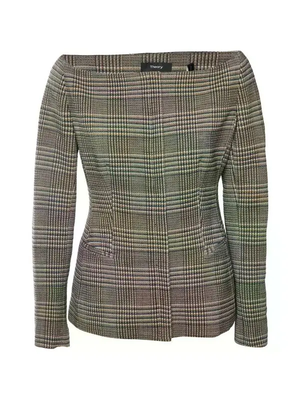Theory Hadfield Off-the-shoulder Jacket