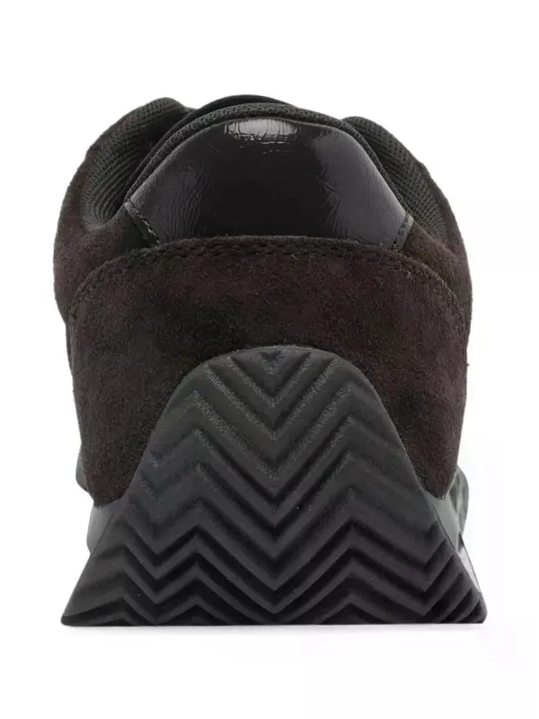 Michael Kors Woven-panel Suede Sneakers