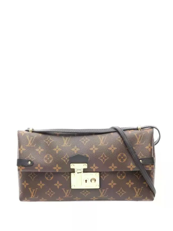 LOUIS VUITTON 2015 Pm Monogram Sac Triangle Shoulder Bag