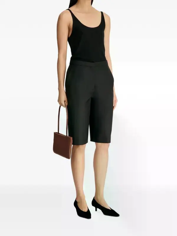 Loulou De Saison Robi Virgin Wool Shorts