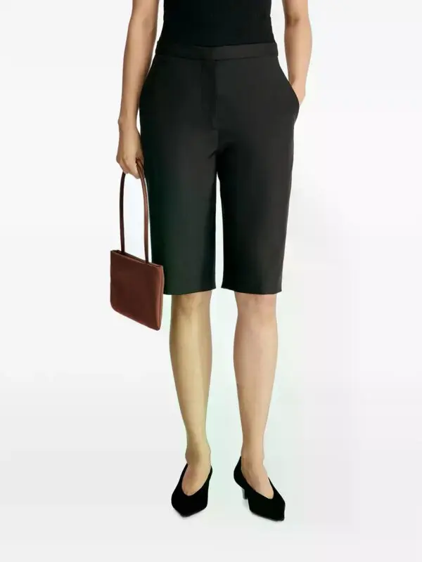 Loulou De Saison Robi Virgin Wool Shorts