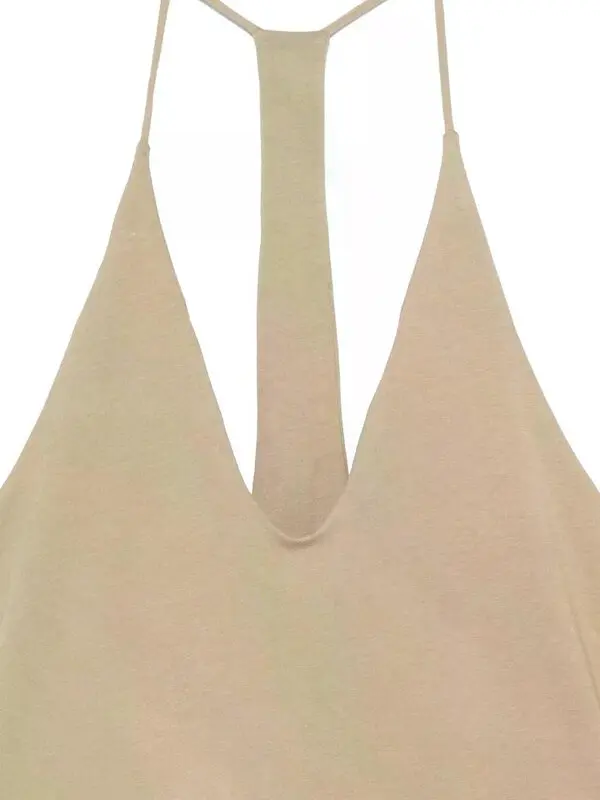 Tibi Program Racerback V-neck Top
