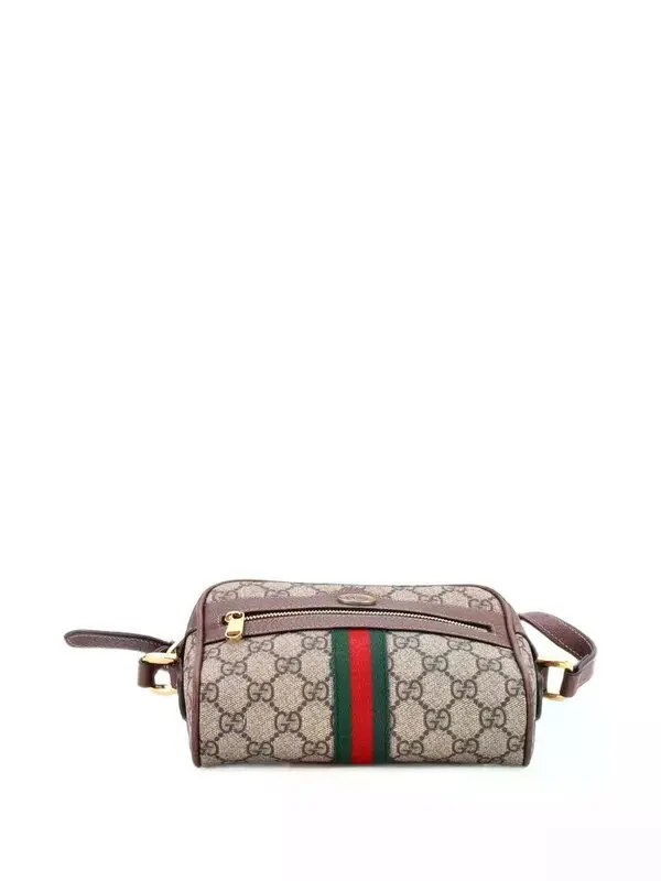 Gucci Ophidia Gg Coated Canvas Mini Crossbody Bag