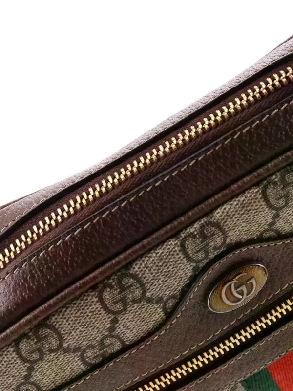 Gucci Ophidia Gg Coated Canvas Mini Crossbody Bag