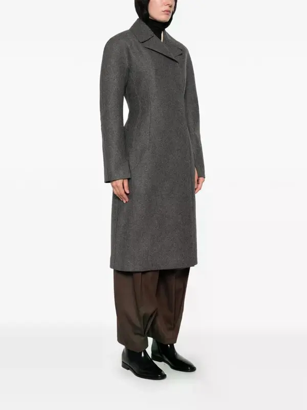 JIL SANDER Double-breasted Wool Coat