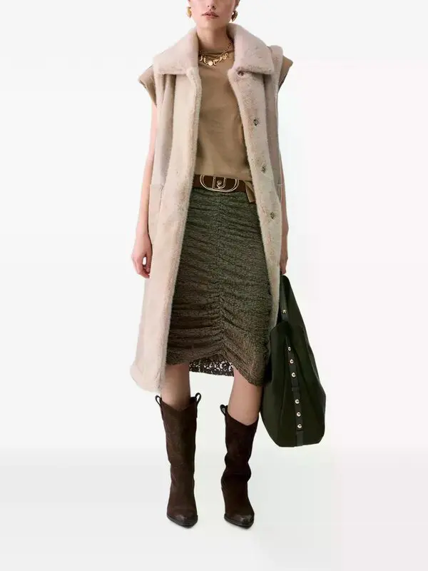 Liu Jo Faux-shearling Vest